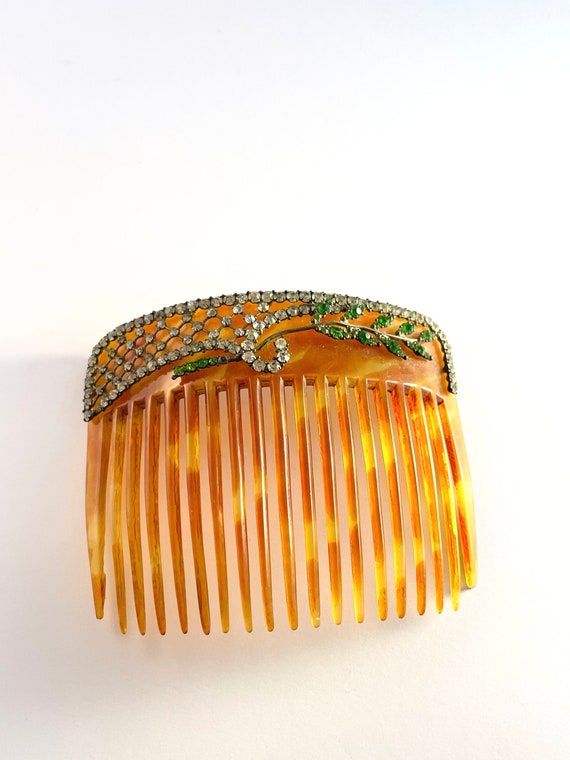 Vintage Hair Comb Faux Tortoise Shell Hair Comb Hair - Etsy