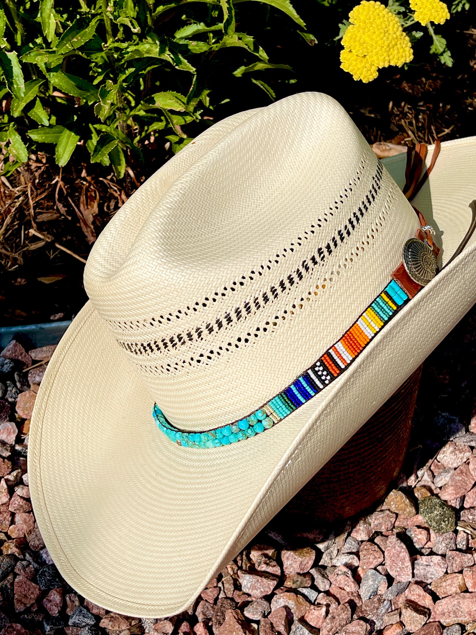 Serape Western Hatband, La Gringa - Etsy