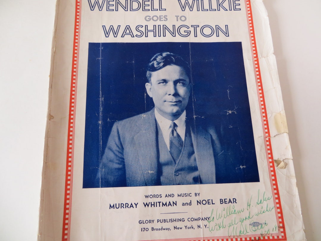 Wendell Washington Goes to Washington Autographed Campaign - Etsy