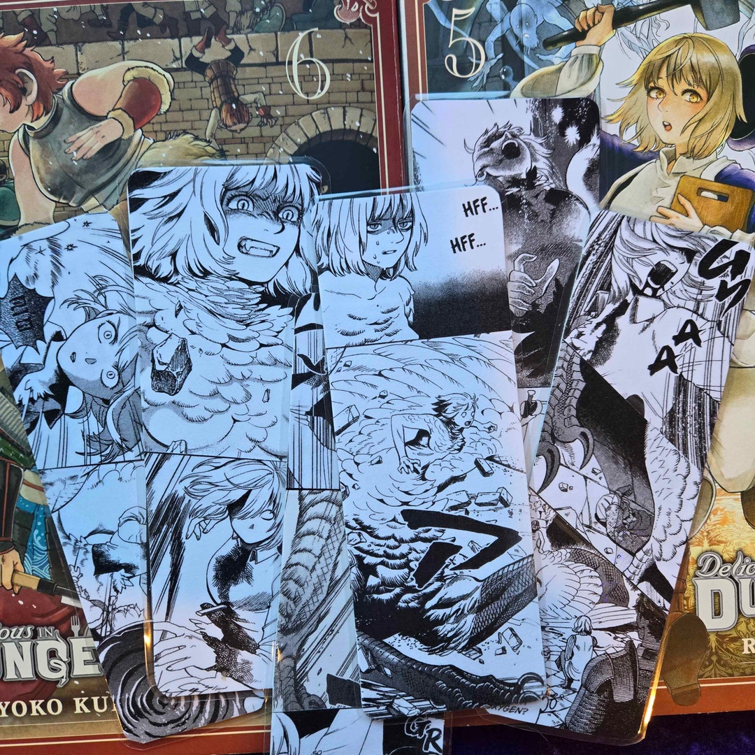 Chimera Falin Scary Delicious in Dungeon Handmade Bookmark Set - Etsy