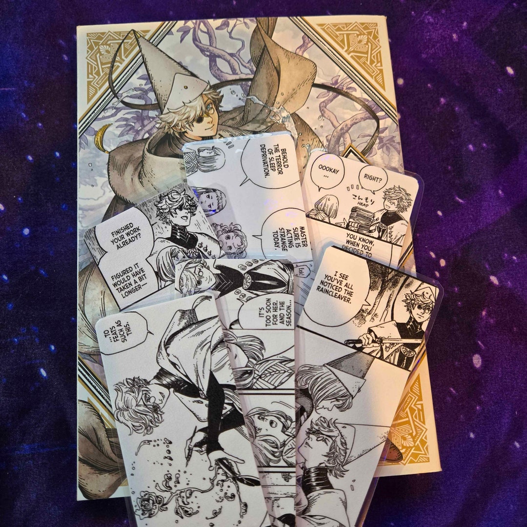 Qifrey Witch Hat Atelier Manga Handmade Bookmarks - Etsy