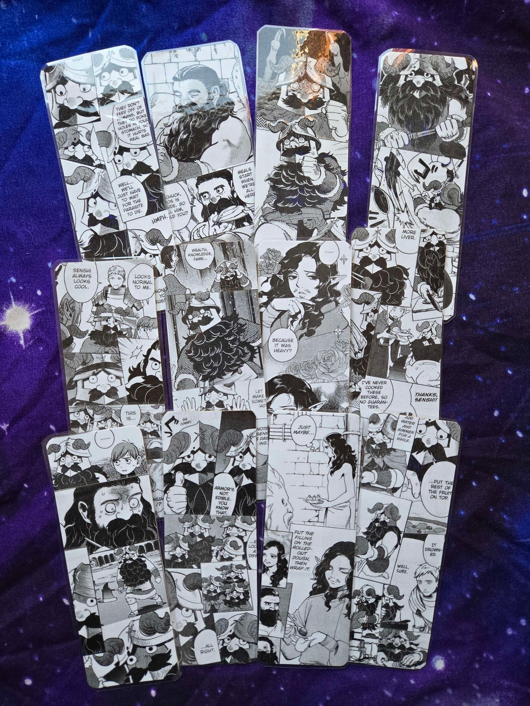 Senshi Delicious in Dungeon Handmade Bookmarks - Etsy