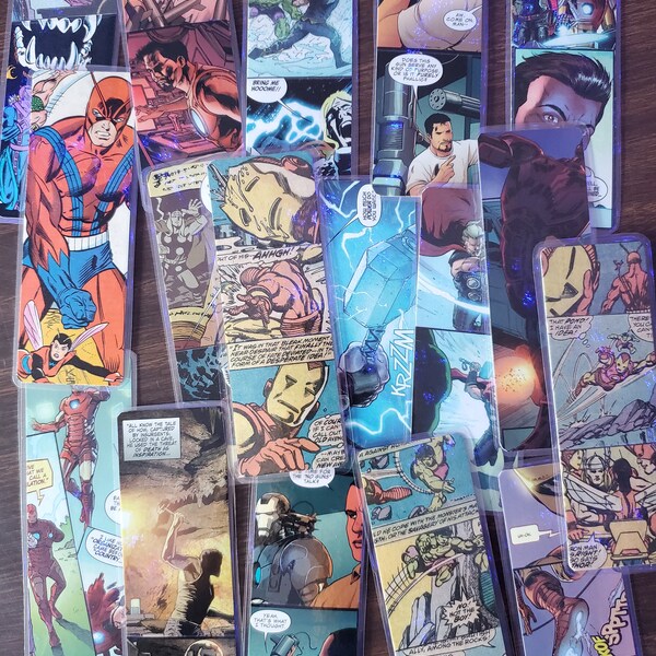 Avengers Bookmark - Etsy