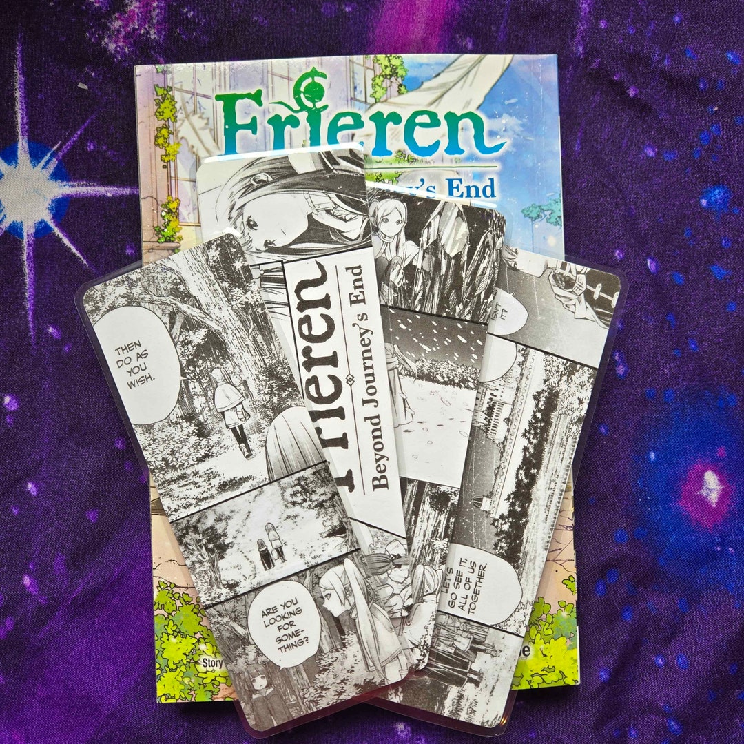 Frieren Handmade Bookmarks - Etsy