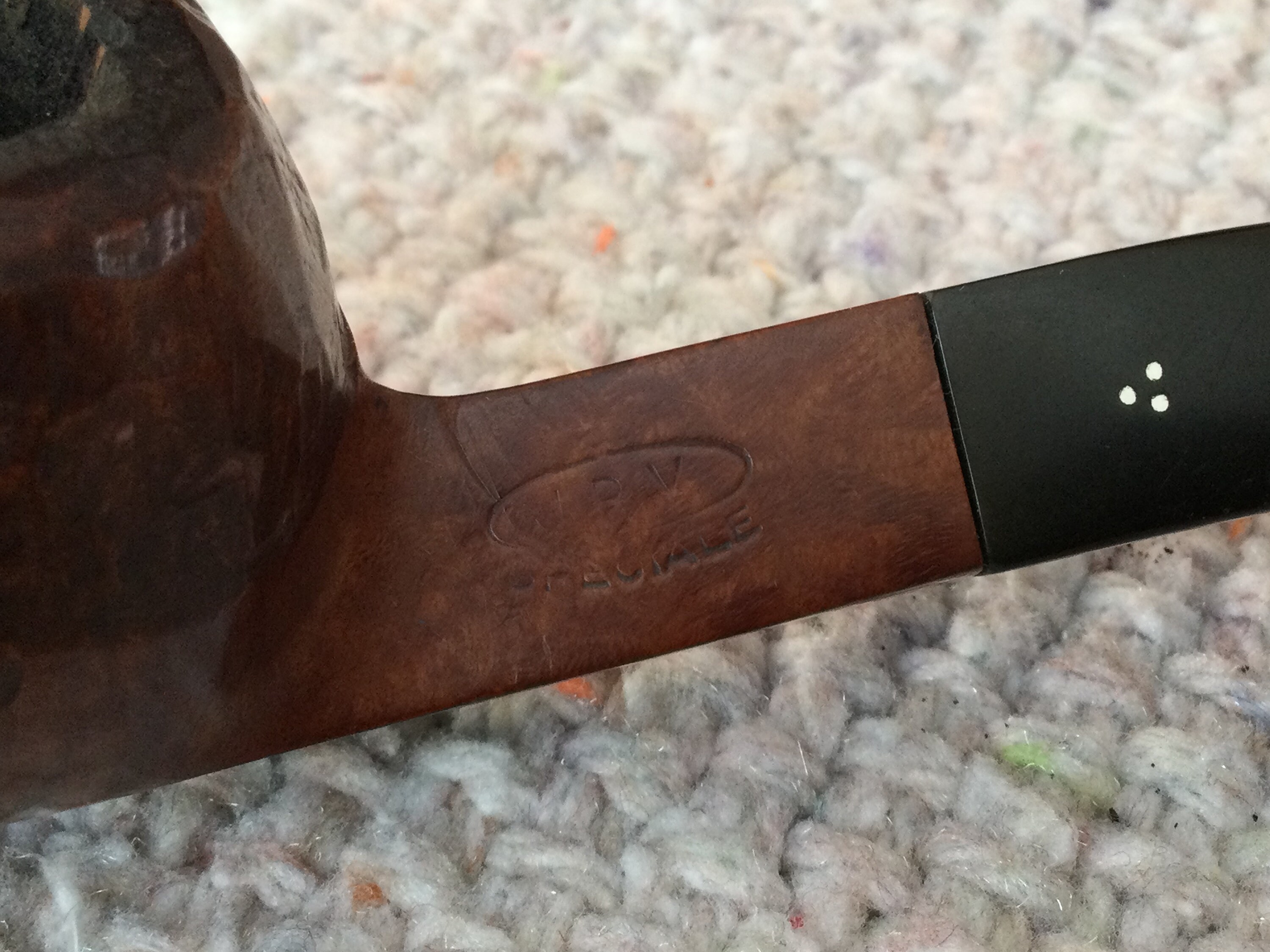 Vintage JRV Speciale Carved bulldog Smoking Pipe Gently Used Condition ...