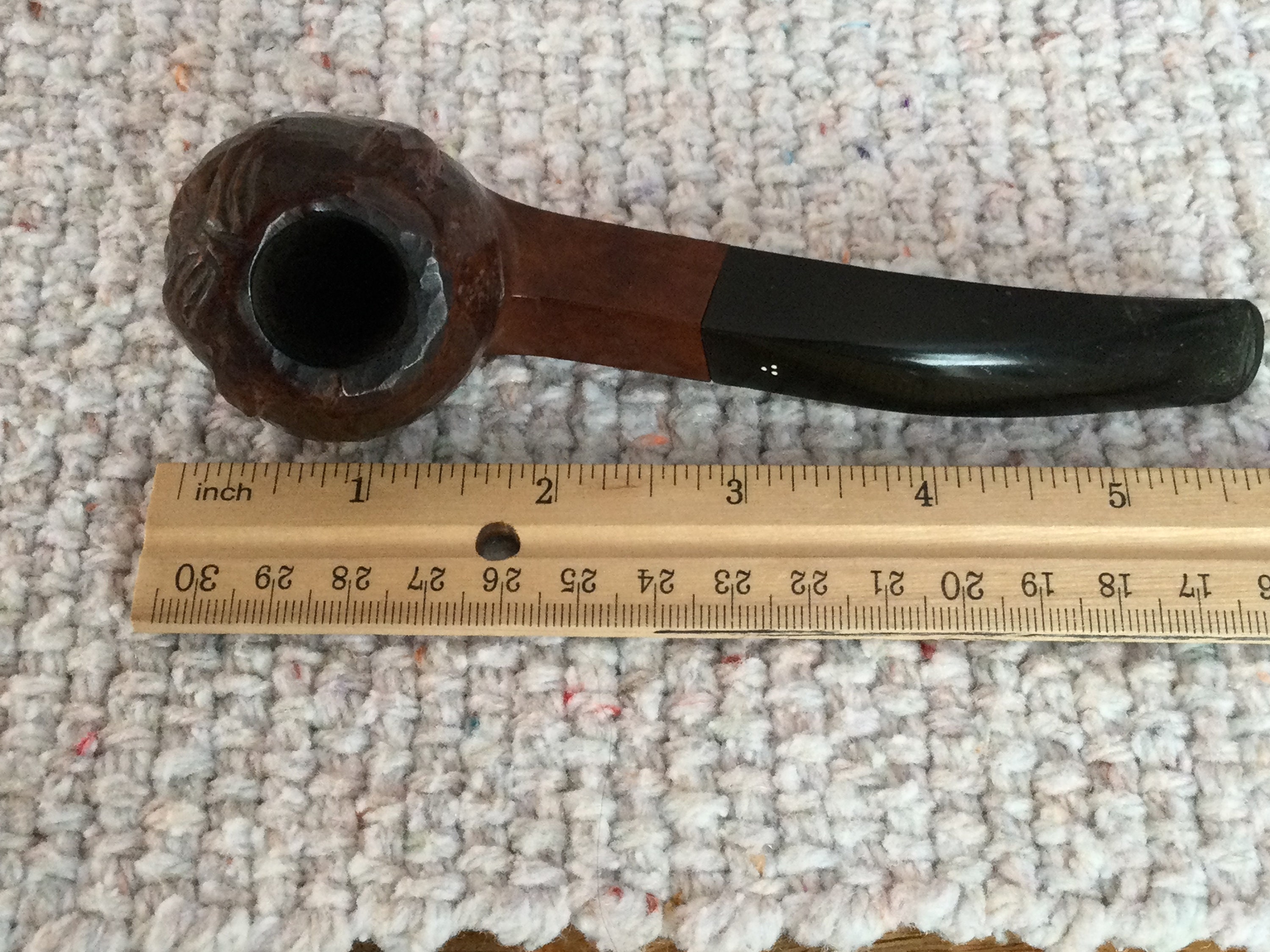 Vintage JRV Speciale Carved bulldog Smoking Pipe Gently Used Condition ...