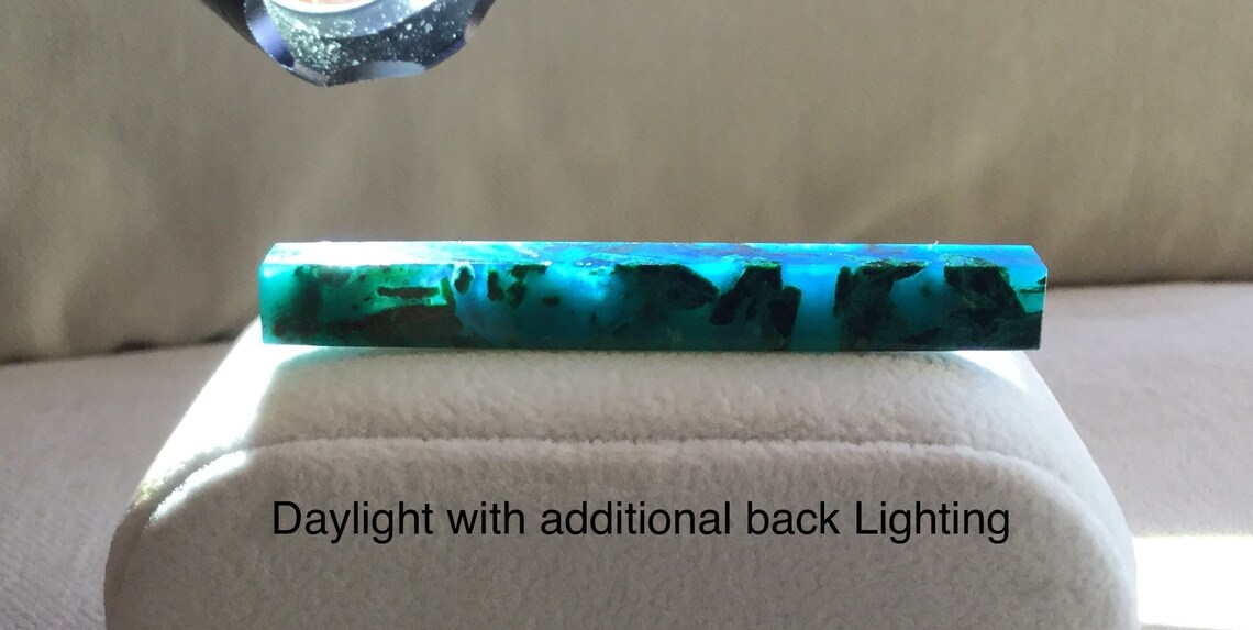 Gem Quality Snowflake Obsidian Rod Cut in Germany C 1989-c 6mm Sq X 4 3 ...