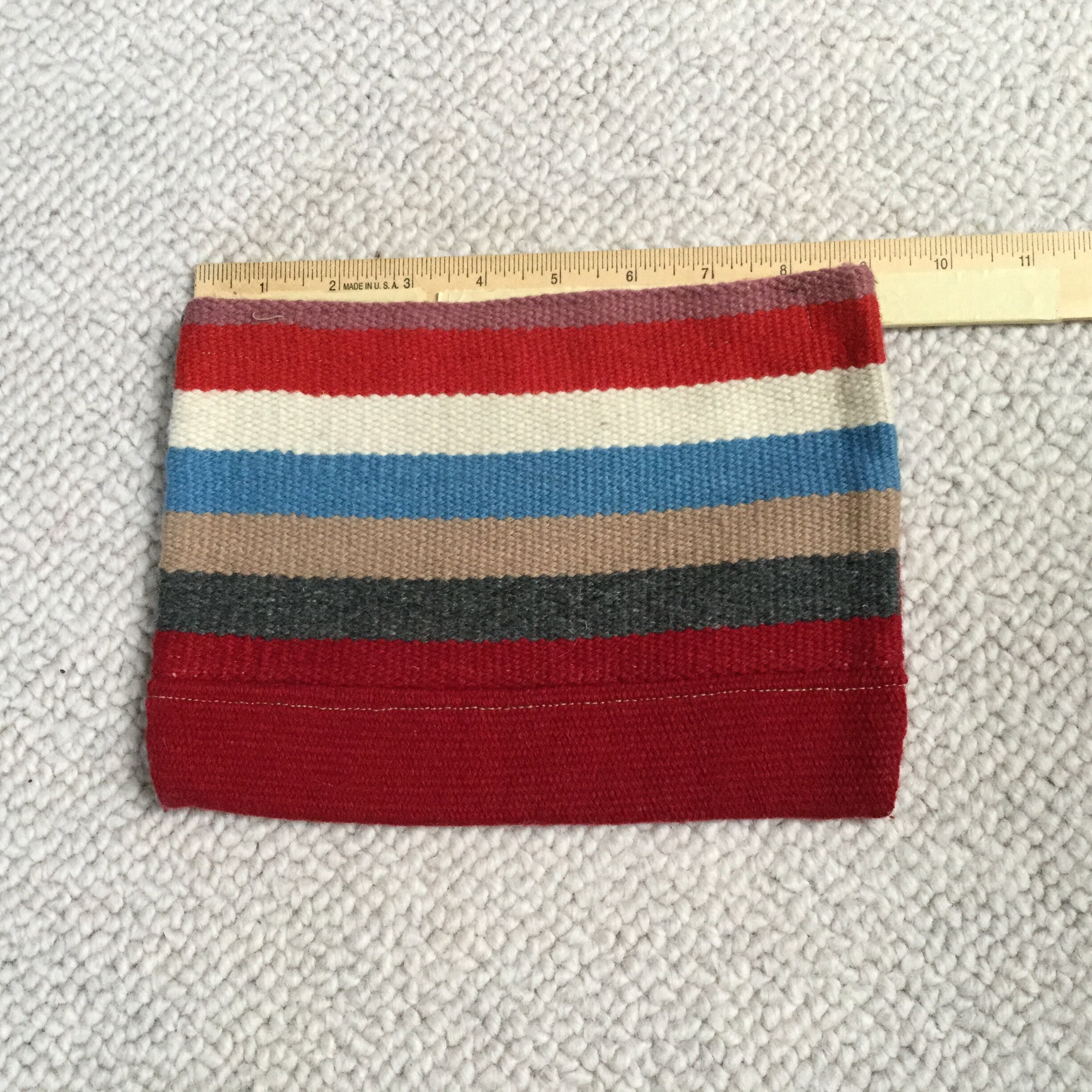 Authentic Vintage Chimayo Multi-color Striped Clutch Bag #1 OR #2 W ...
