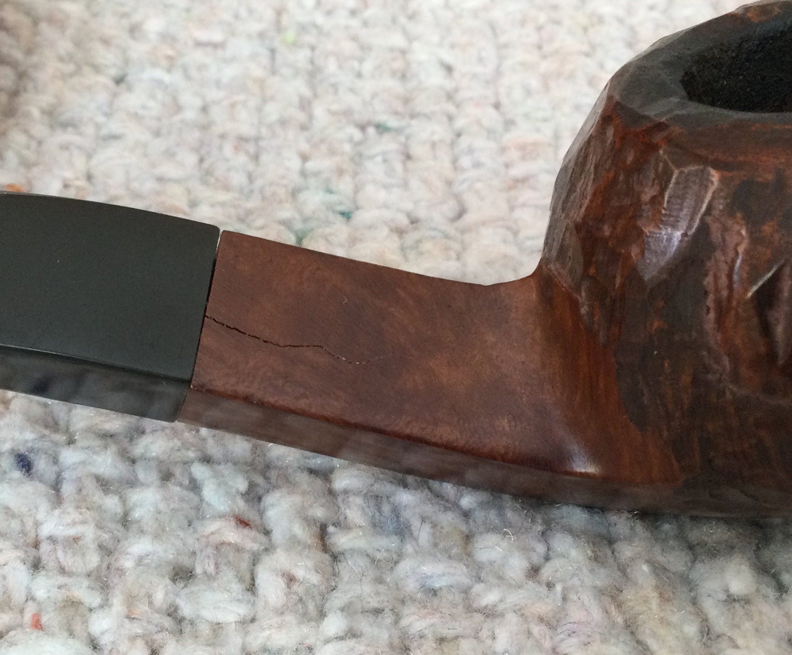 Vintage JRV Speciale Carved bulldog Smoking Pipe Gently Used Condition ...