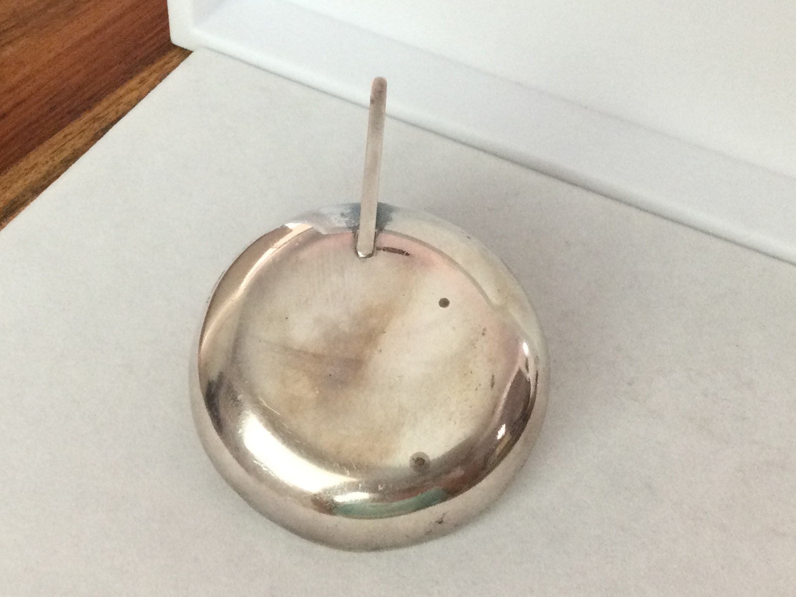 Antique Sterling Silver Child's Trinket Dish - Circa 41 Grams - Stamped ...