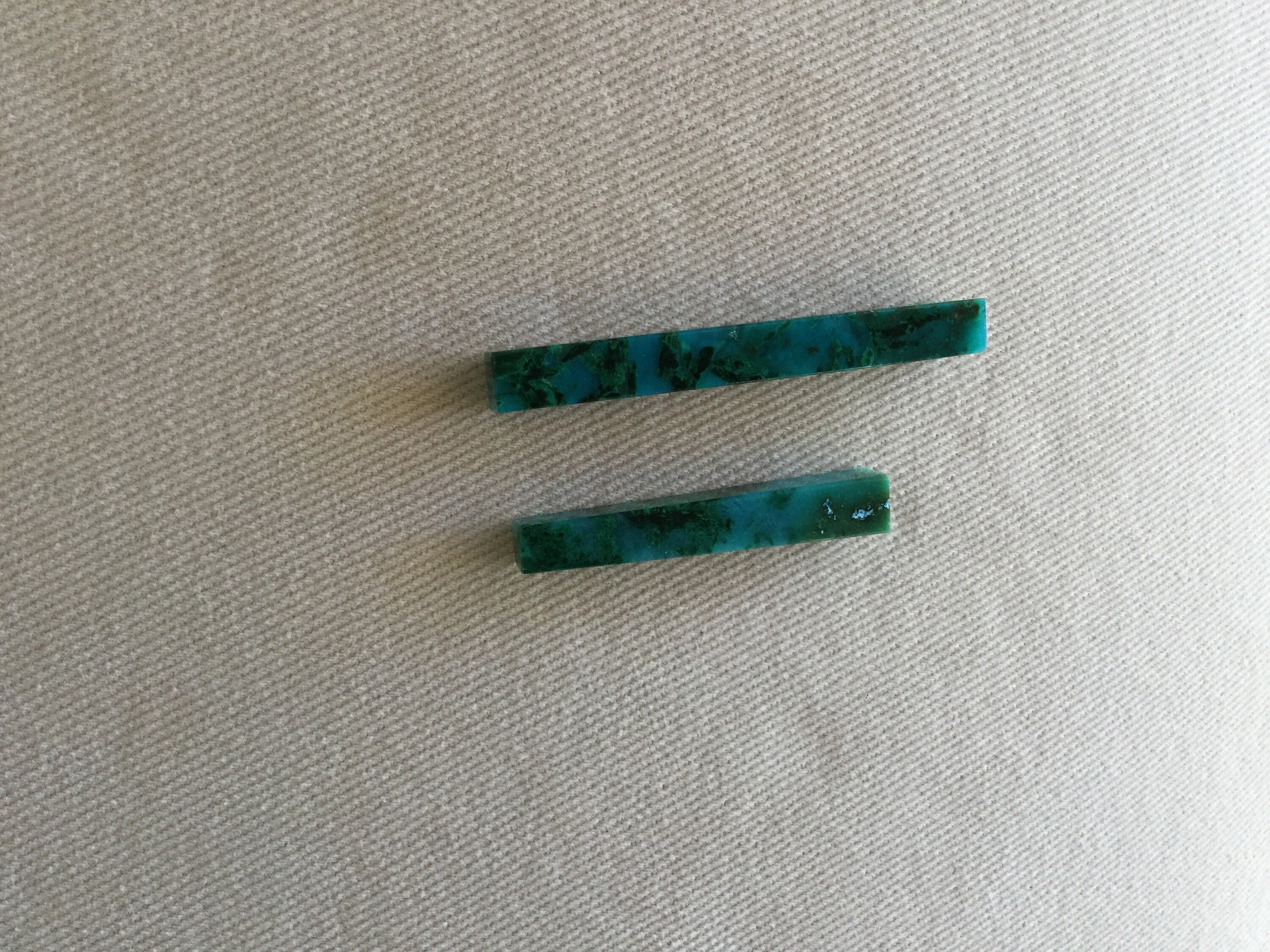 Gem Quality Snowflake Obsidian Rod Cut in Germany C 1989-c 6mm Sq X 4 3 ...