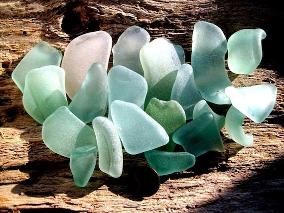 SEA GLASS Large Authentic Sea Glass Perfectly Tumbled by the - Etsy