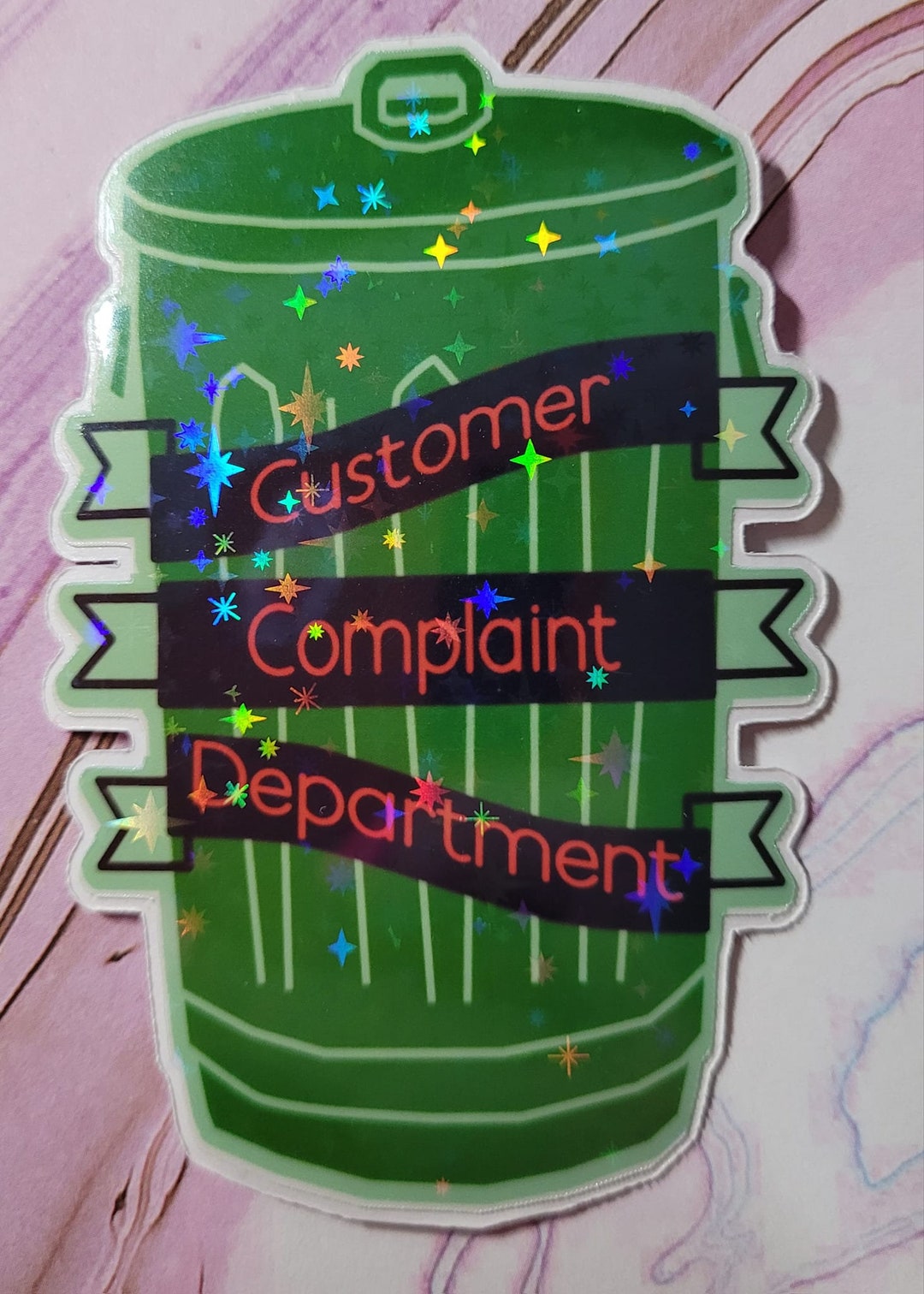 Customer Complaint Department. Sticker - Etsy
