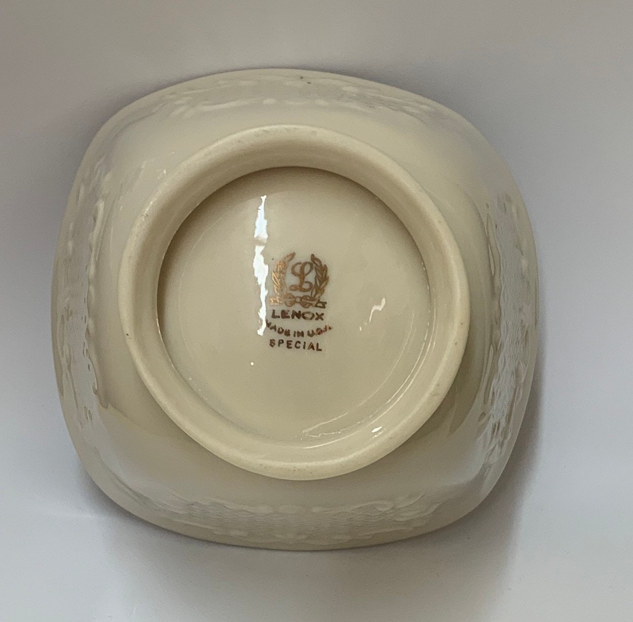 Lenox Platinum Trim Trellis and Scroll Nut/candy Dish - Etsy