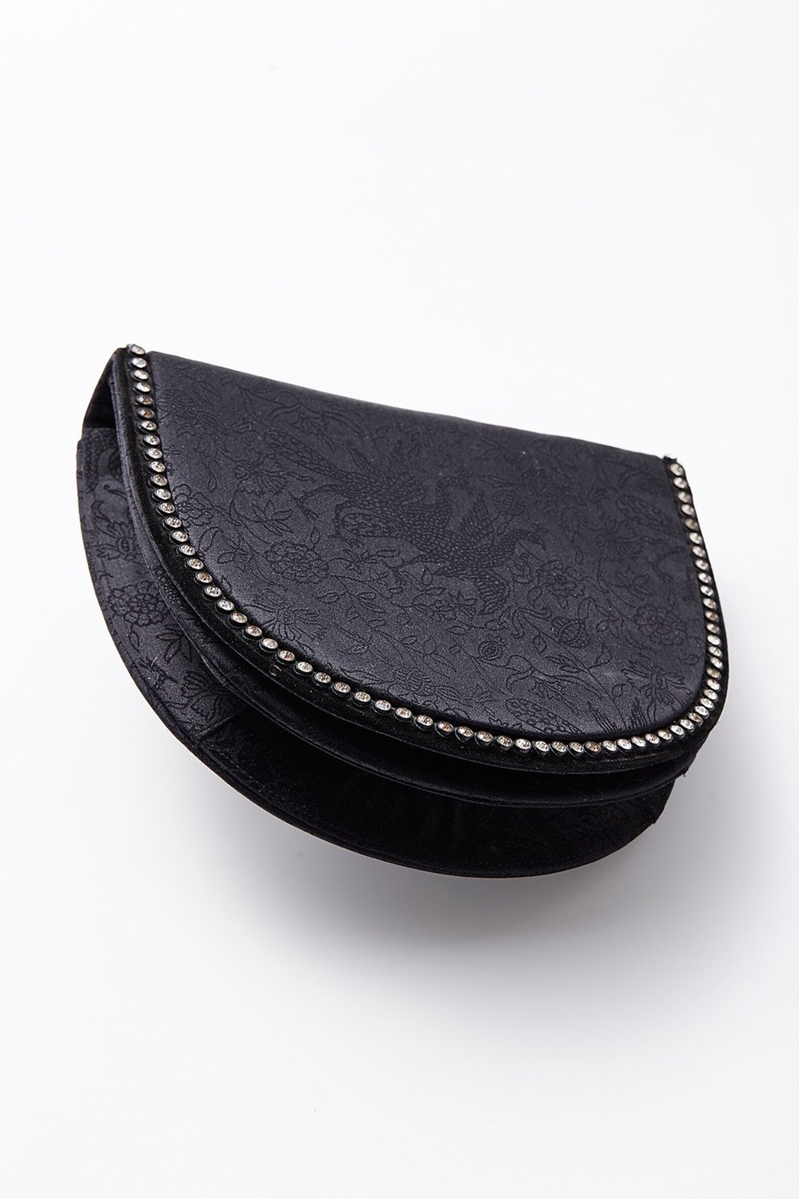 ANDREA PFISTER Vintage Satin Purse - 80s Cross Body Vintage Bag With ...