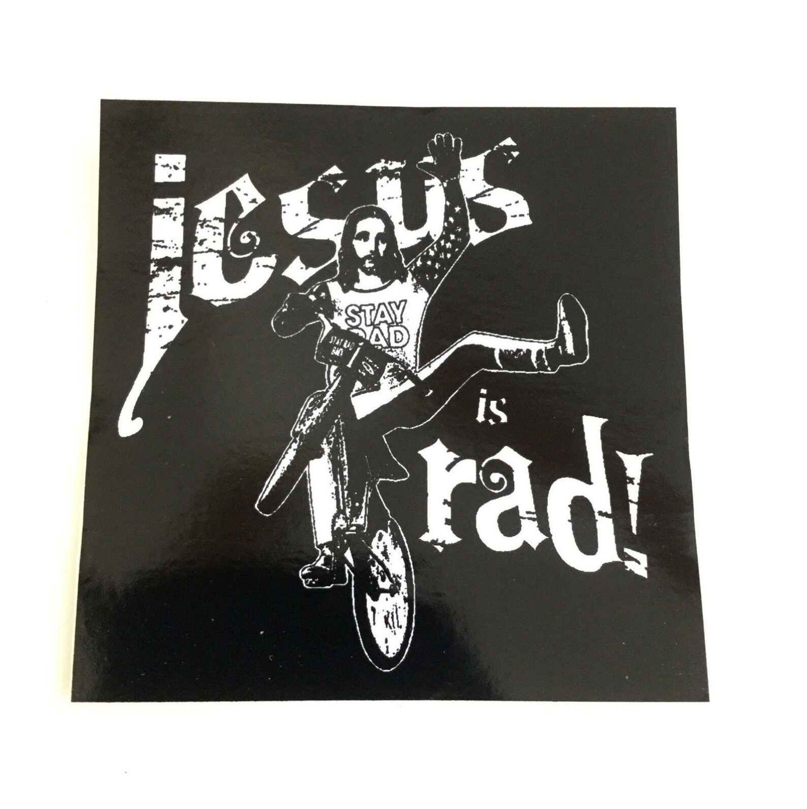 Jesus is Rad Sticker Decal Pack set of 3 - Etsy