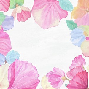 Mother's Day Floral Card Template Art | Customizable | Instant Download ...