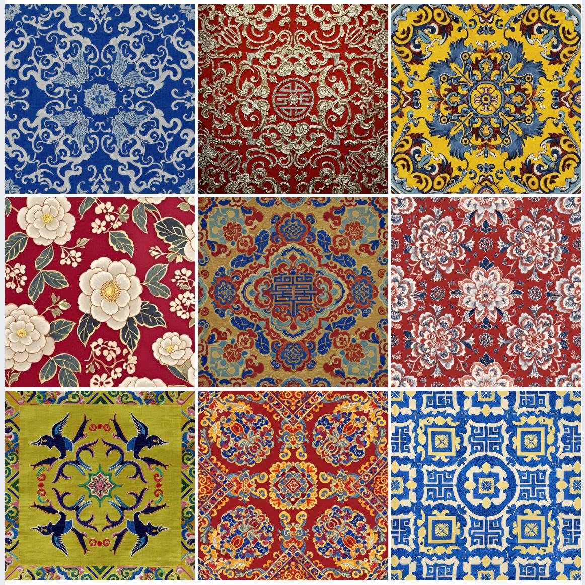 Chinese Silk Brocade Patterns – Song Dynasty Designs (digital Download ...