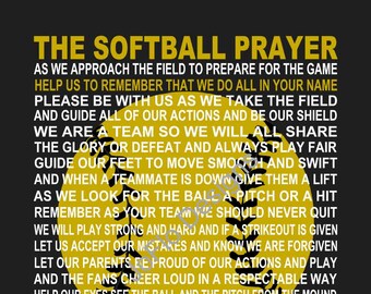 Senior Night Poster Softball - Etsy