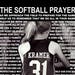 The Softball Prayer Personalized With Photo,, Softball Prayer, Softball ...