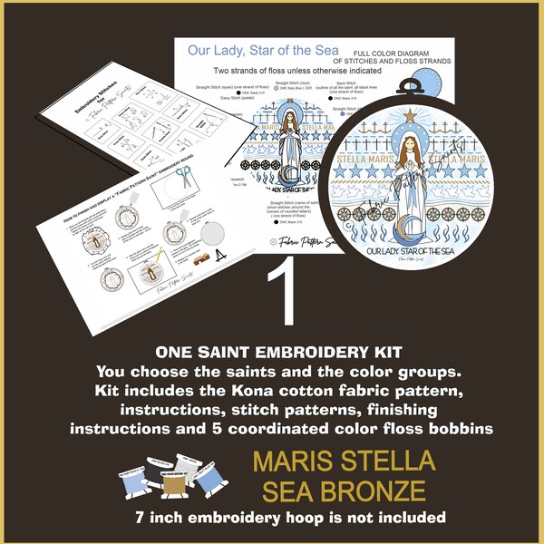 Beginner Embroidery Kit Catholic - Etsy