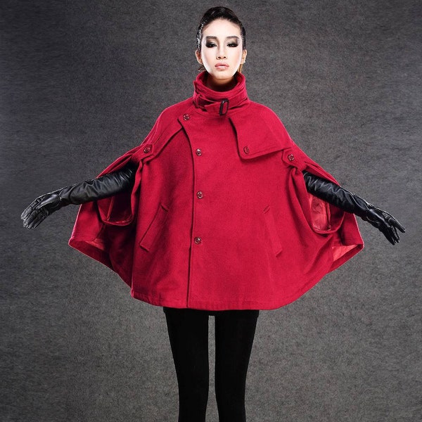 Red Cloak - Etsy