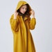 Mustard Yellow Cape Coat Hooded Coat Wool Coat Wool Cape - Etsy
