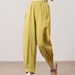 Women's Linen Pants, Long Casual Linen Pants, Plus Size Linen Pants ...