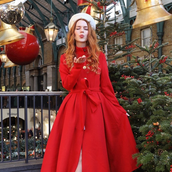 Princess Coat Red - Etsy