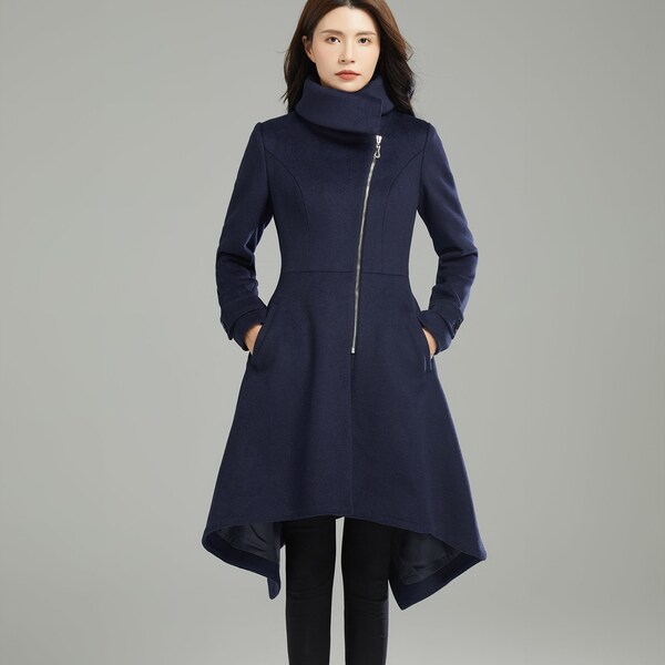Asymmetrical Coat - Etsy