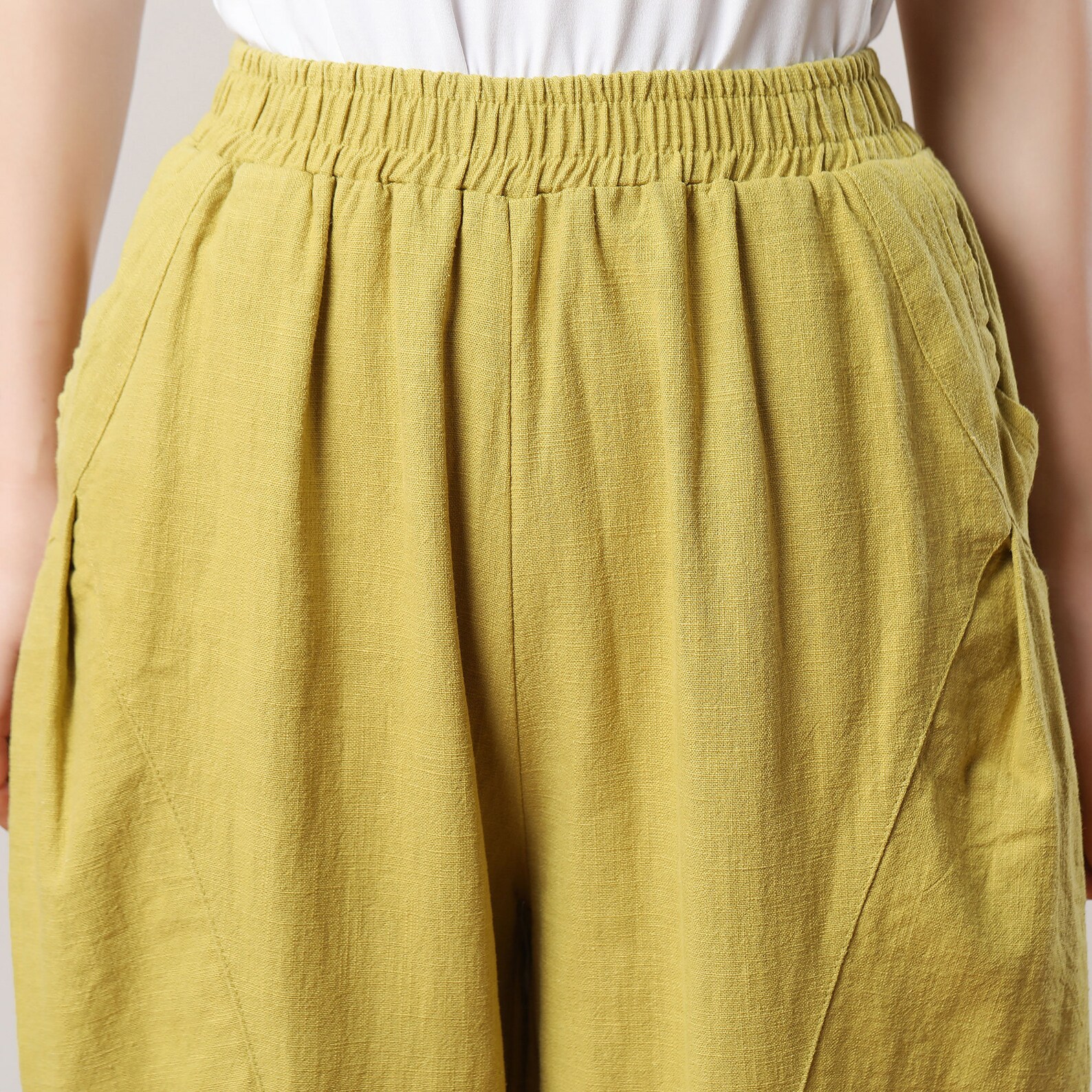 Women's Linen Pants, Long Casual Linen Pants, Plus Size Linen Pants ...