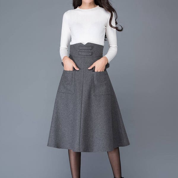 Midi Skirt Etsy