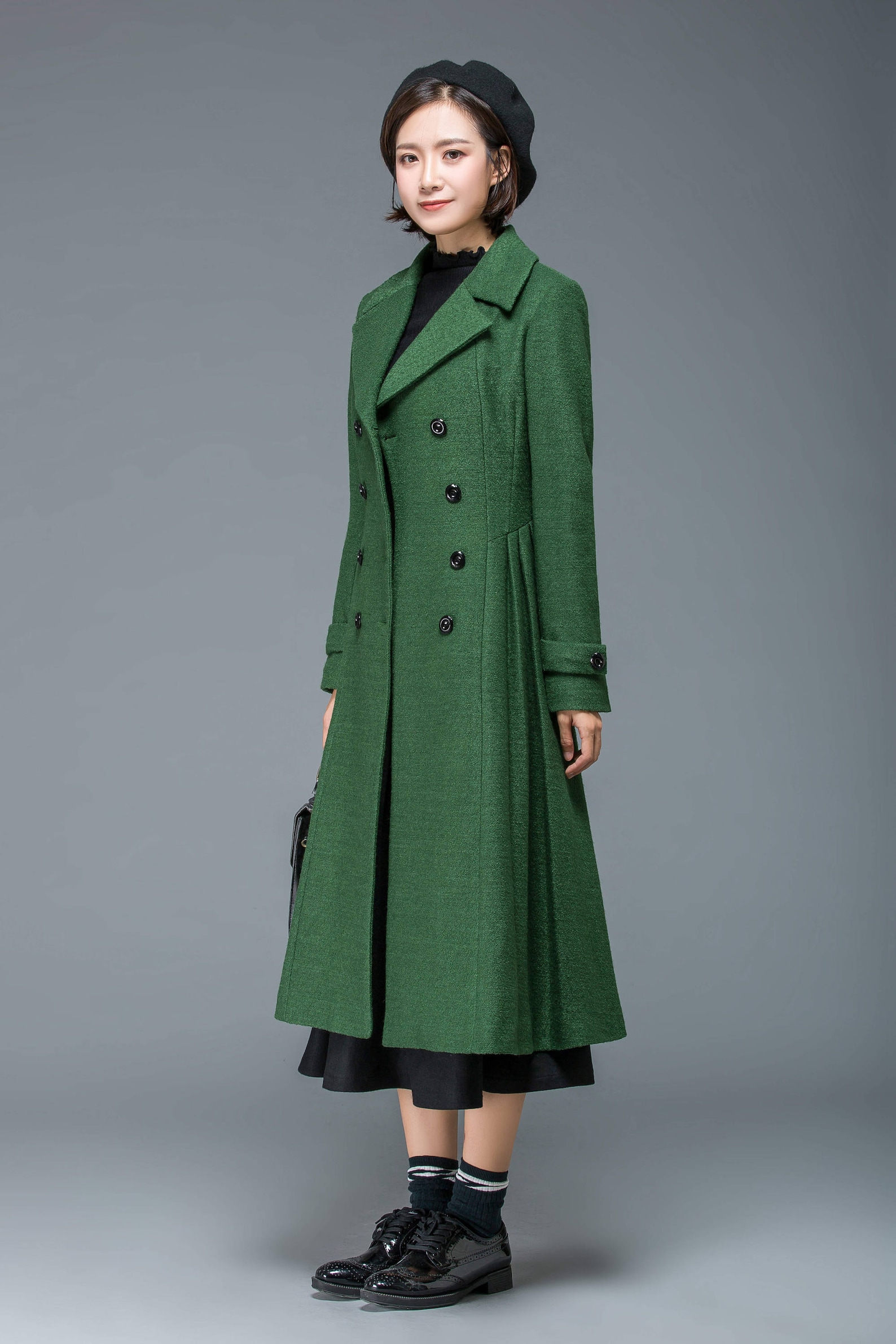 Wool Coat, Long Wool Coat, Winter Coat Women, Womens Coat, Wool Coat ...