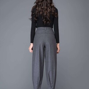 Wool Pants, Long Wool Pants, Winter Pants Women, Warm Pants, Womens ...