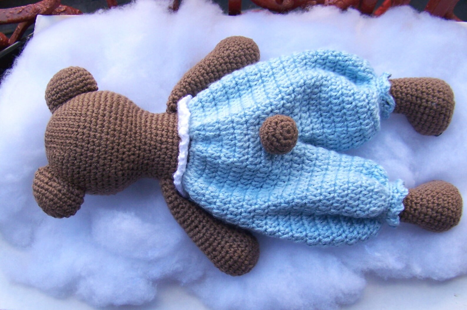 Crochet Bear Pattern-crochet Rag Doll Bear Pattern-amigurumi - Etsy