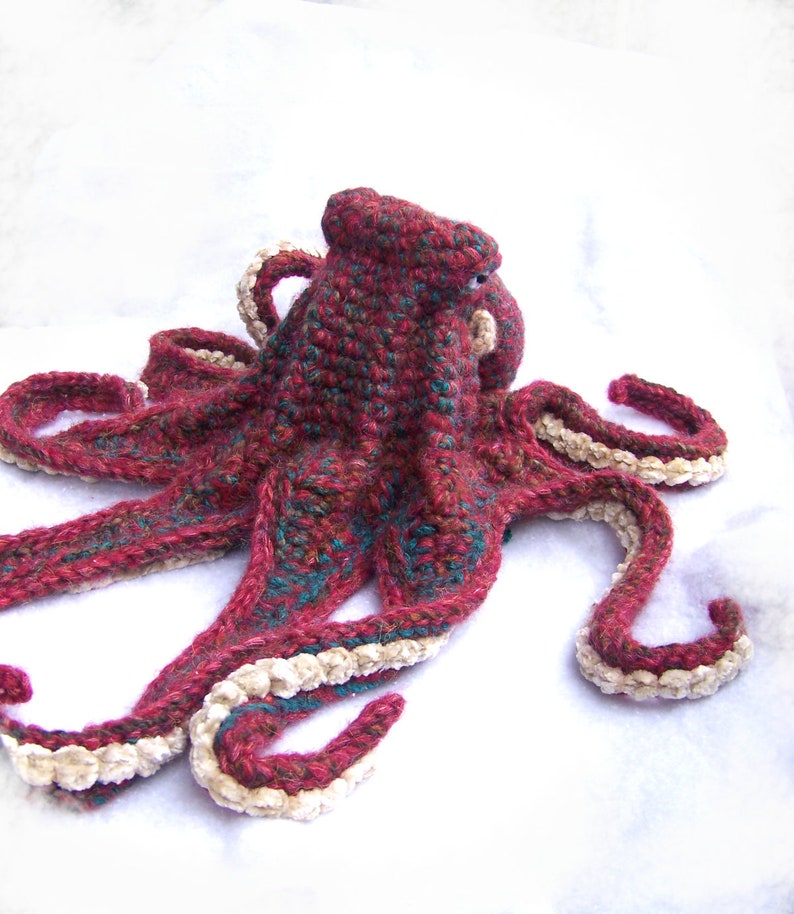 Crochet Pattern Realistic Octopus-amigurumi Pattern - Etsy Crochet Pattern Realistic Octopus-amigurumi Pattern - Etsy