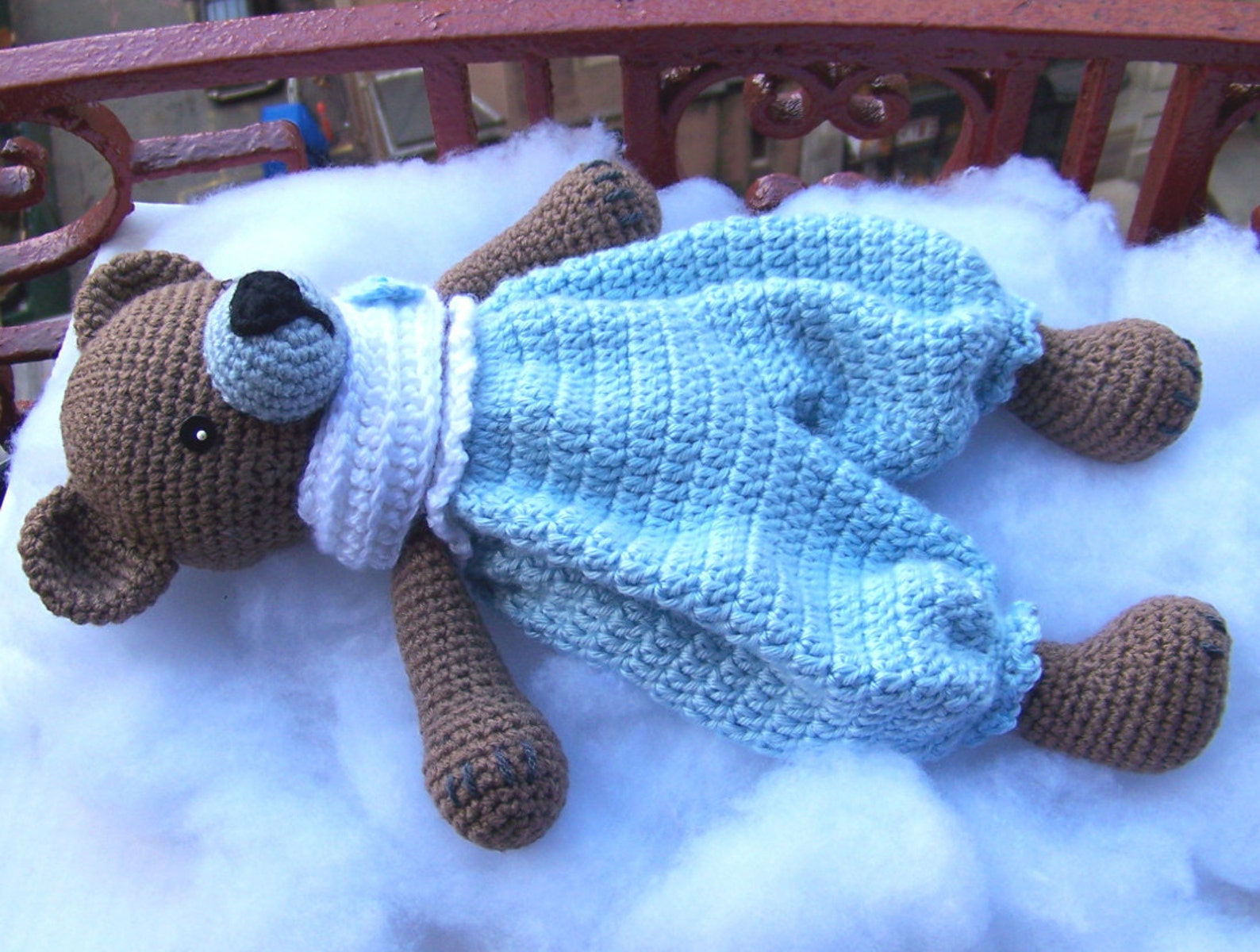 Crochet Bear Pattern-crochet Rag Doll Bear Pattern-amigurumi - Etsy
