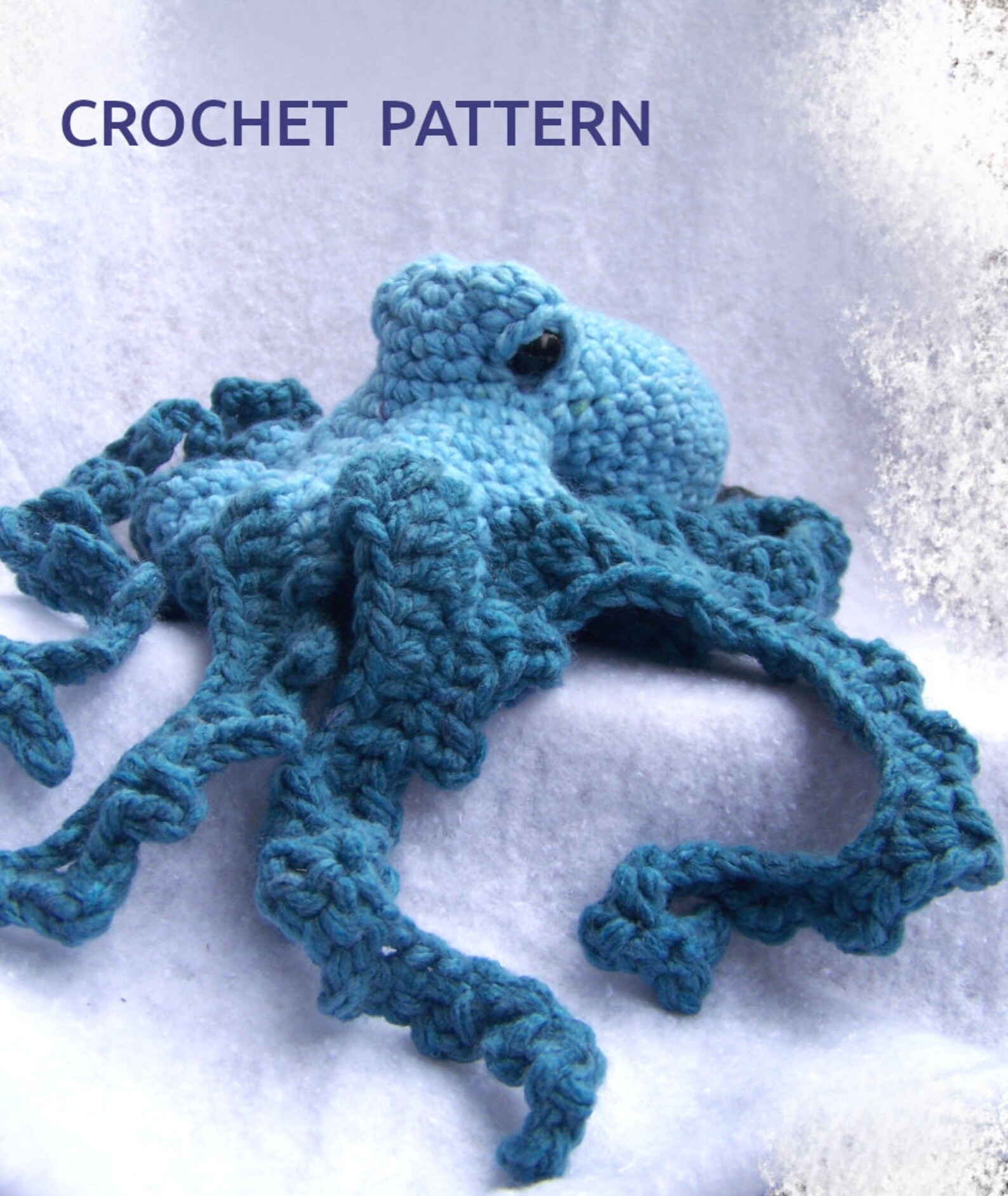 Crochet Pattern Realistic Octopus-amigurumi Pattern | Etsy