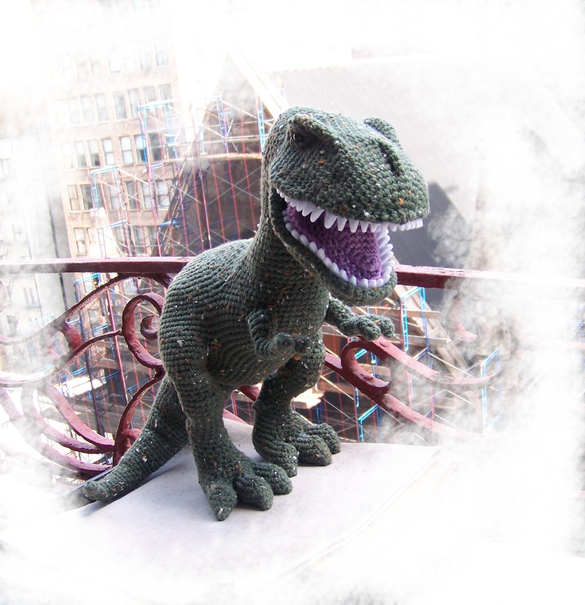 T-rex Crochet Pattern-advanced Skill Level Dinosaur Crochet - Etsy Canada