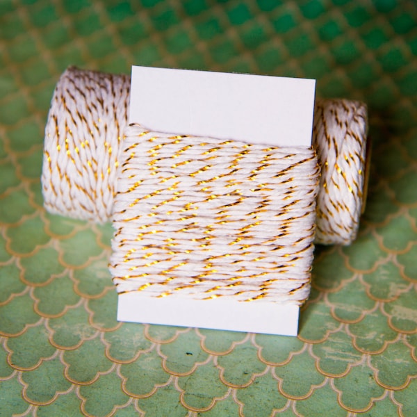Metallic Twine - Etsy
