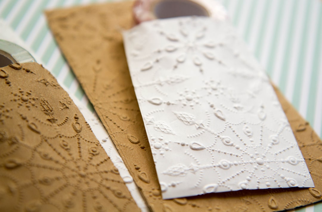 Embossed Paper Bags for Christmas, Gifts Set of 10 - Etsy
