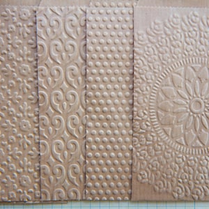 Embossed Gift Bags, Brown Paper Bags Set of 15 - Etsy