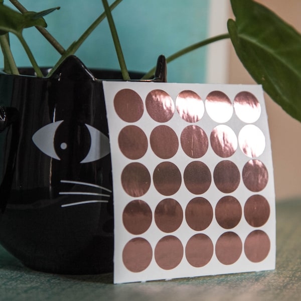 Copper Stickers - Etsy