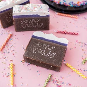 Happy Birthday Soap - Etsy