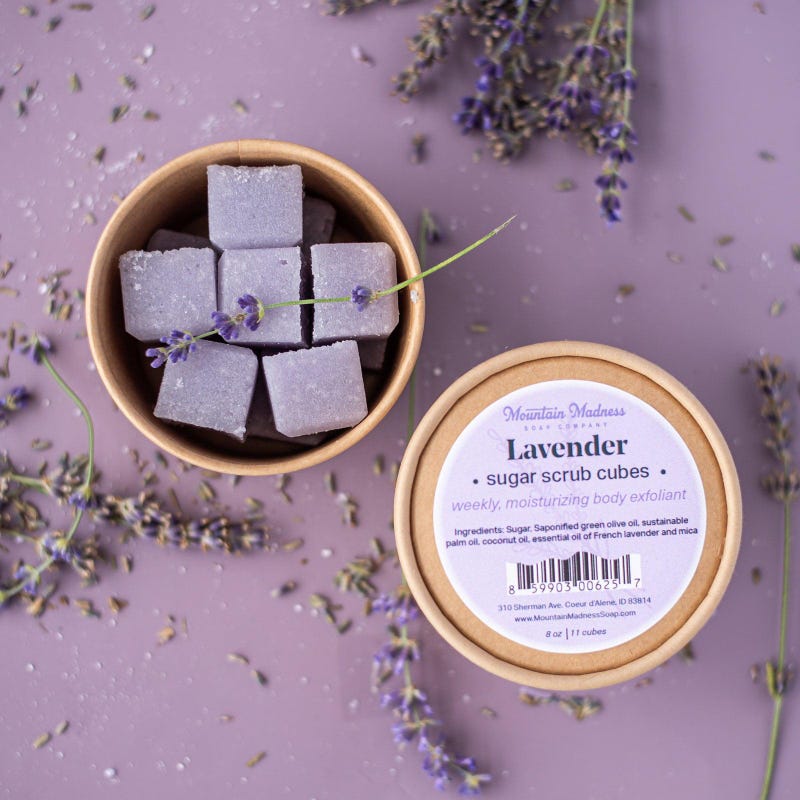 Sugar Scrub Cubes - Etsy