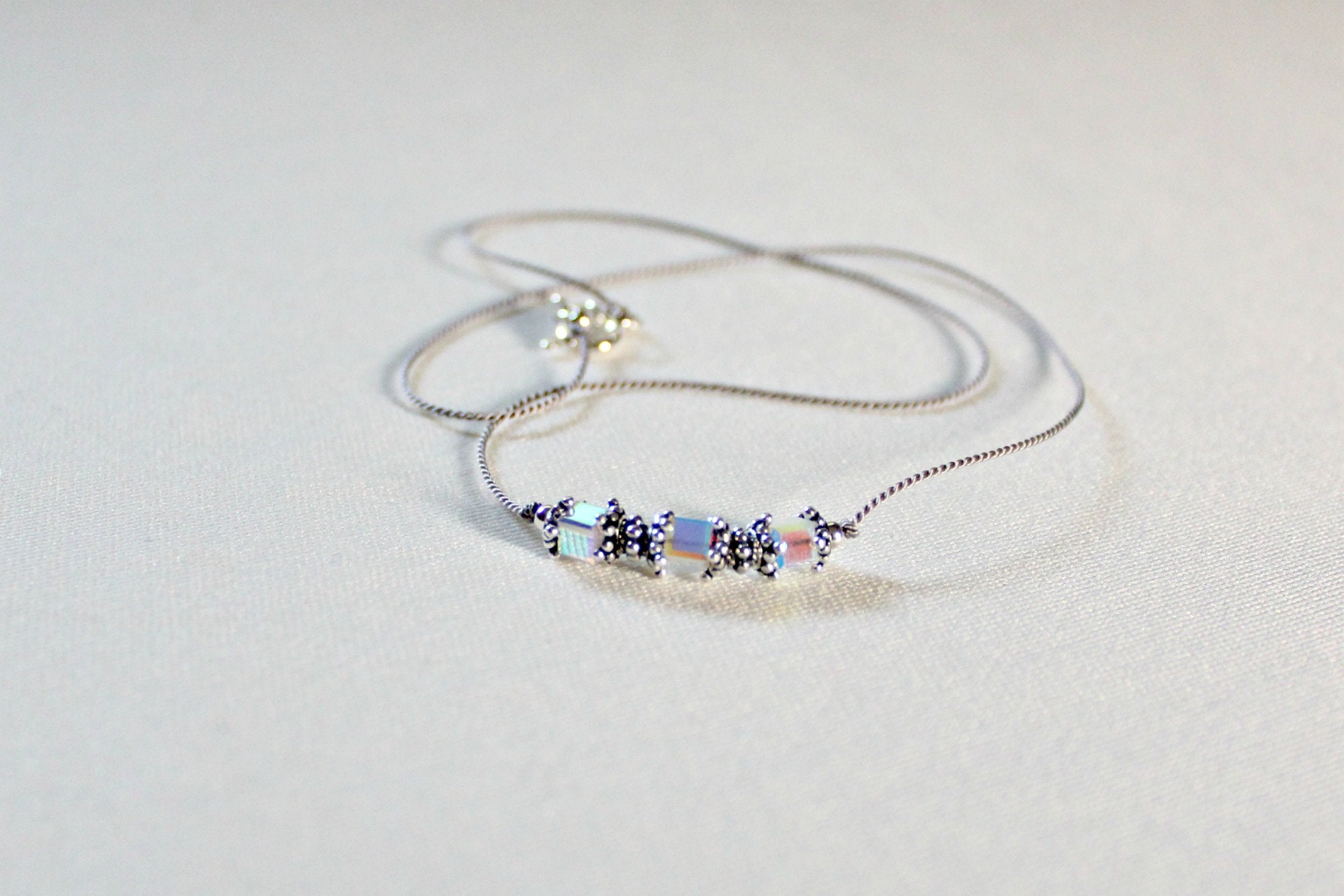 October Birthstone Necklace Unique Birthday Gifts For Women | Etsy