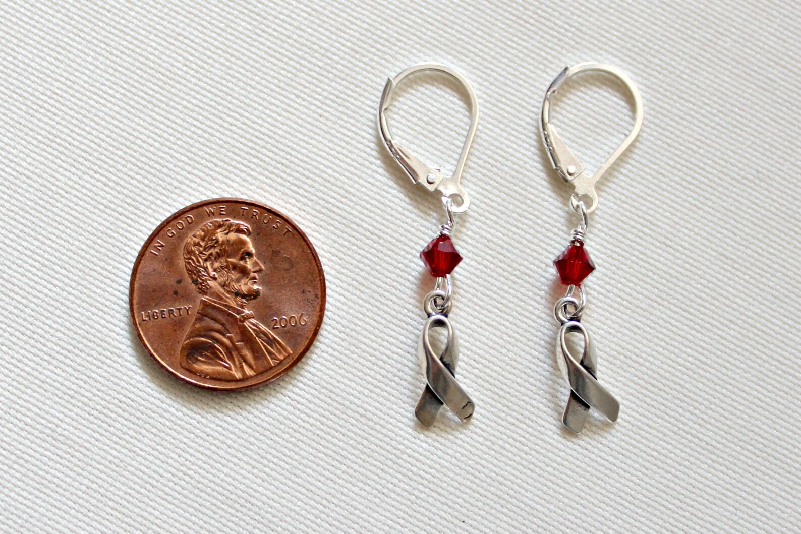 Blood Clot Awareness Earrings DVT PE Head and Neck Cancer | Etsy