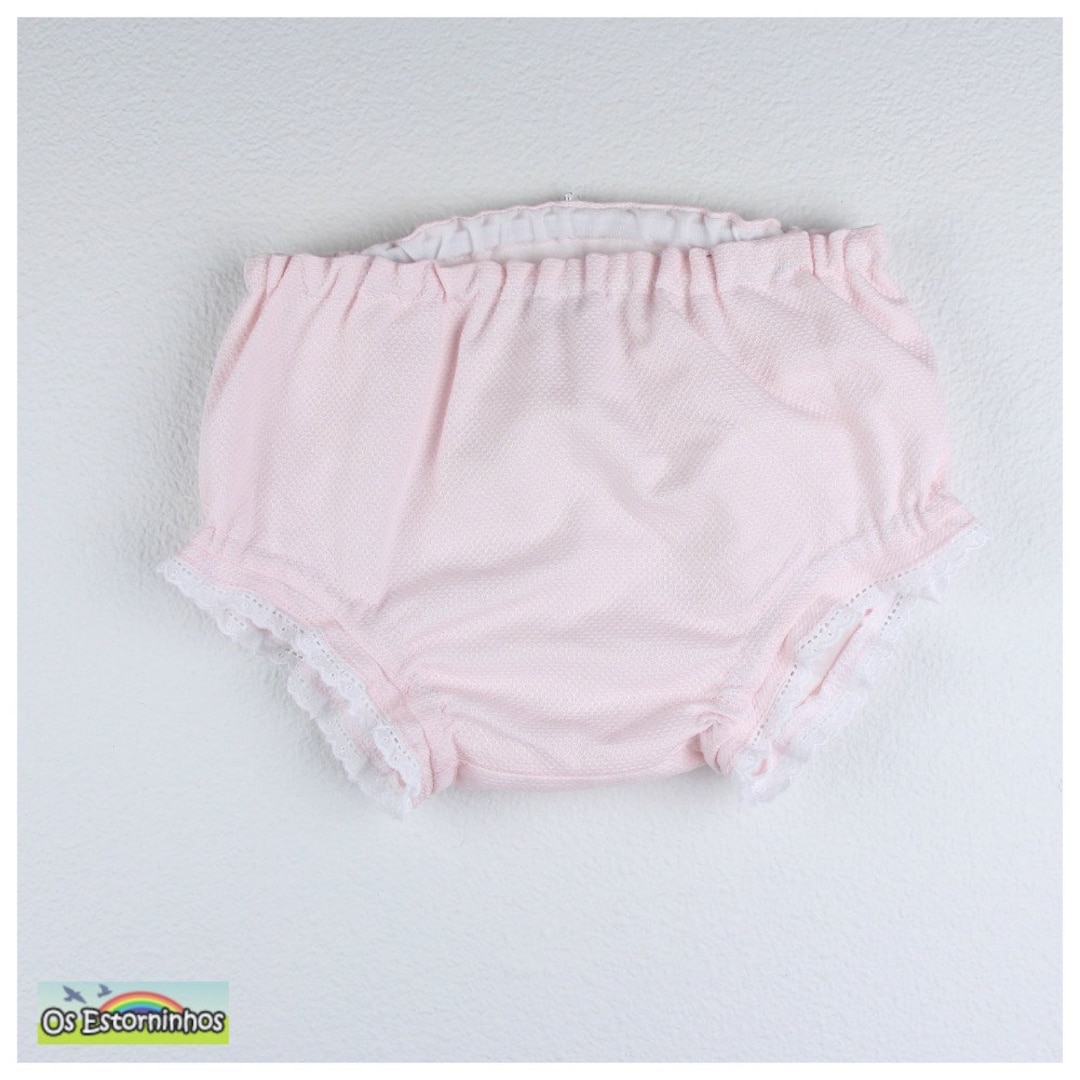 Baby Bloomers - Cotton Pique Bloomer - Available in White, Light Pink ...