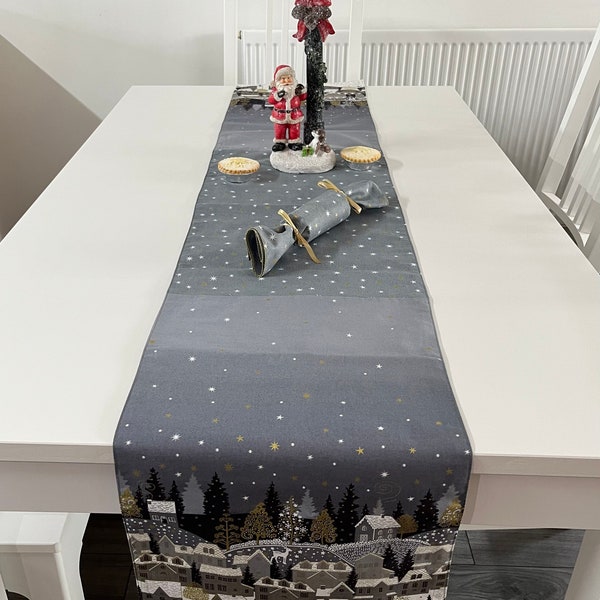 Christmas Table Runner - Etsy UK
