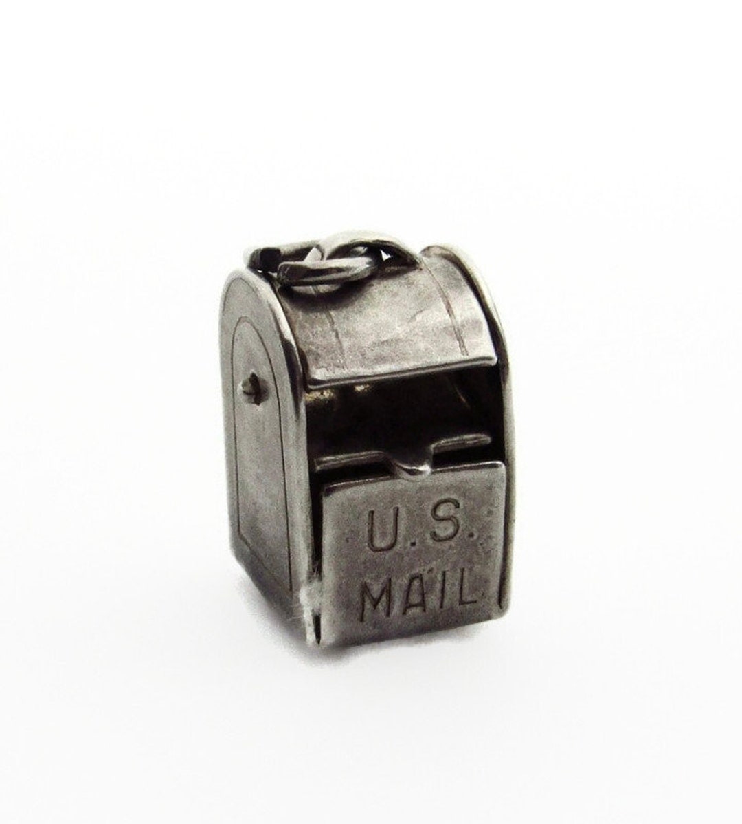 Vintage U S Mailbox - Sterling Silver Mail Drop off Box With Opening ...